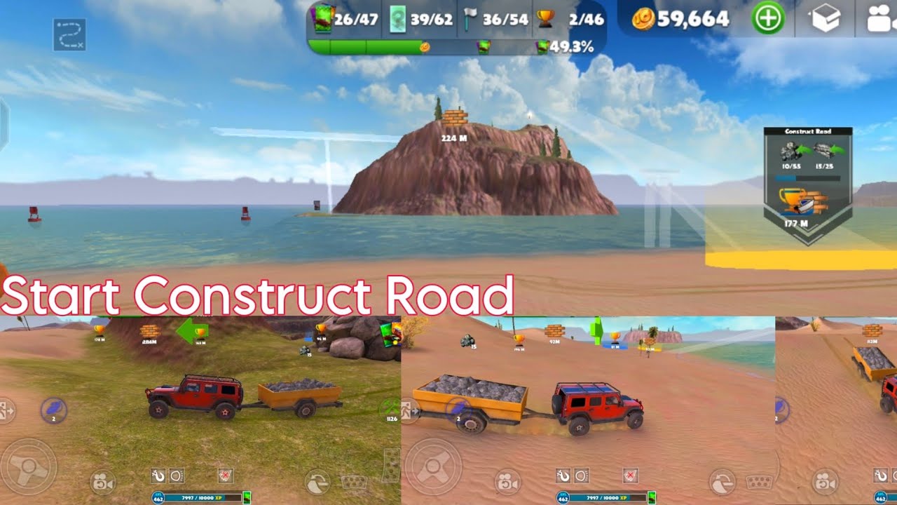 OTR-Offroad Car Driving Game-Transport Stone Construct Road Gameplay ...