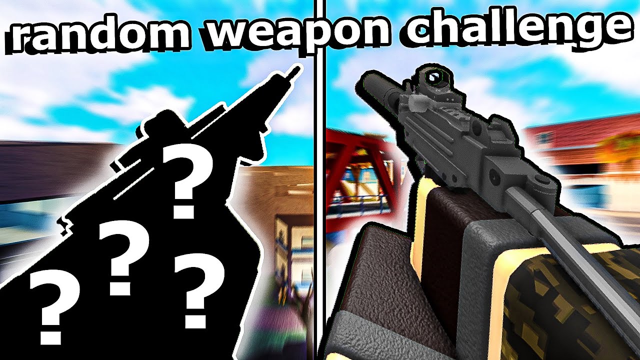 The RANDOM WEAPON Challenge in Phantom Forces.. - YouTube