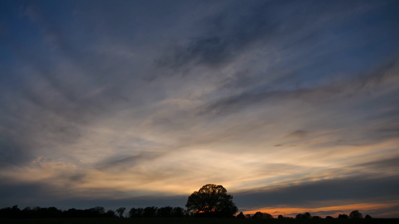 flushing sunset timelapse - YouTube