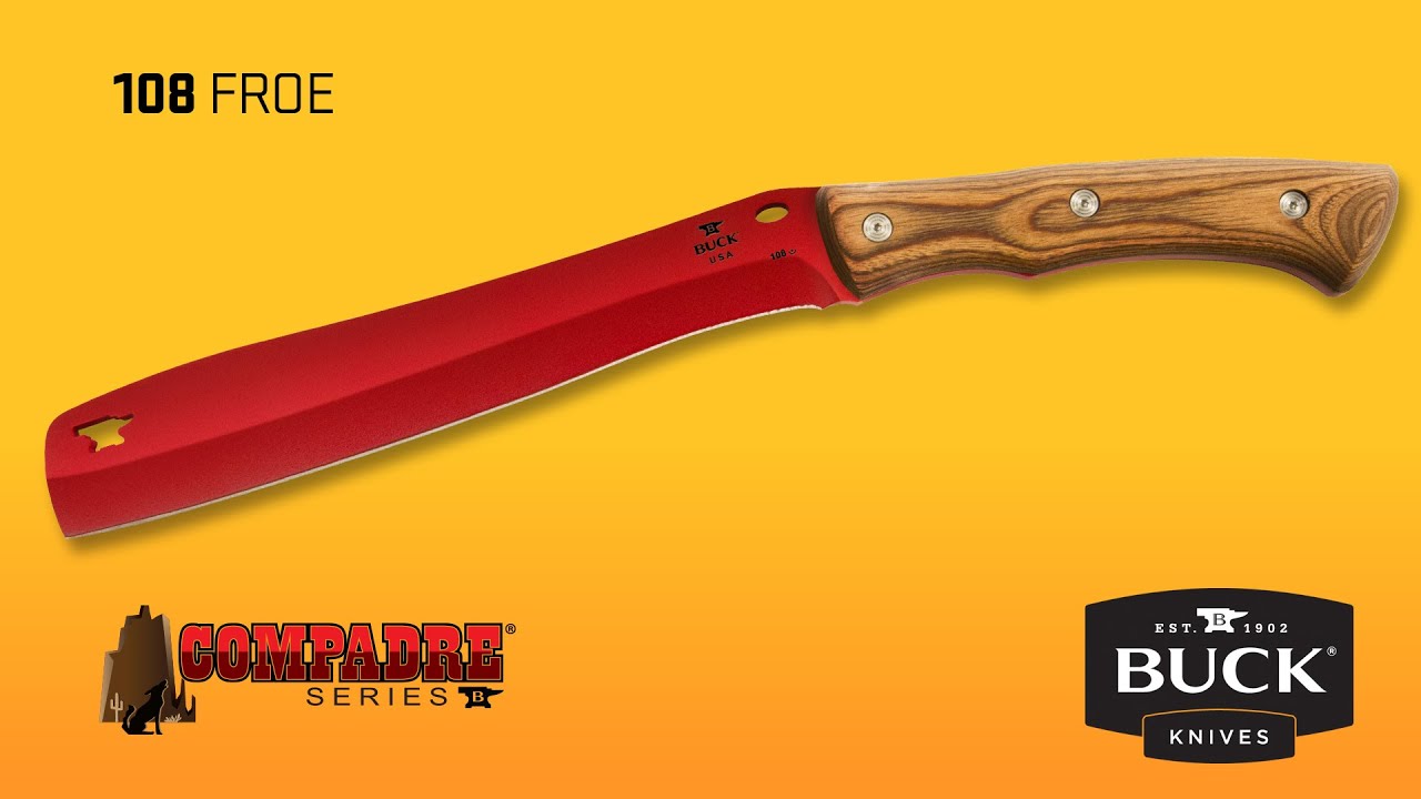 Buck Knives Presents - The Compadre Series Camp Froe - YouTube