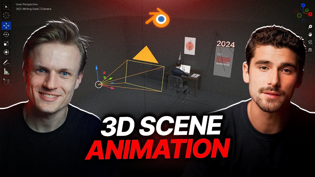don't tell Iman Gadzhi I recreated his 3D Scenes in Blender - YouTube