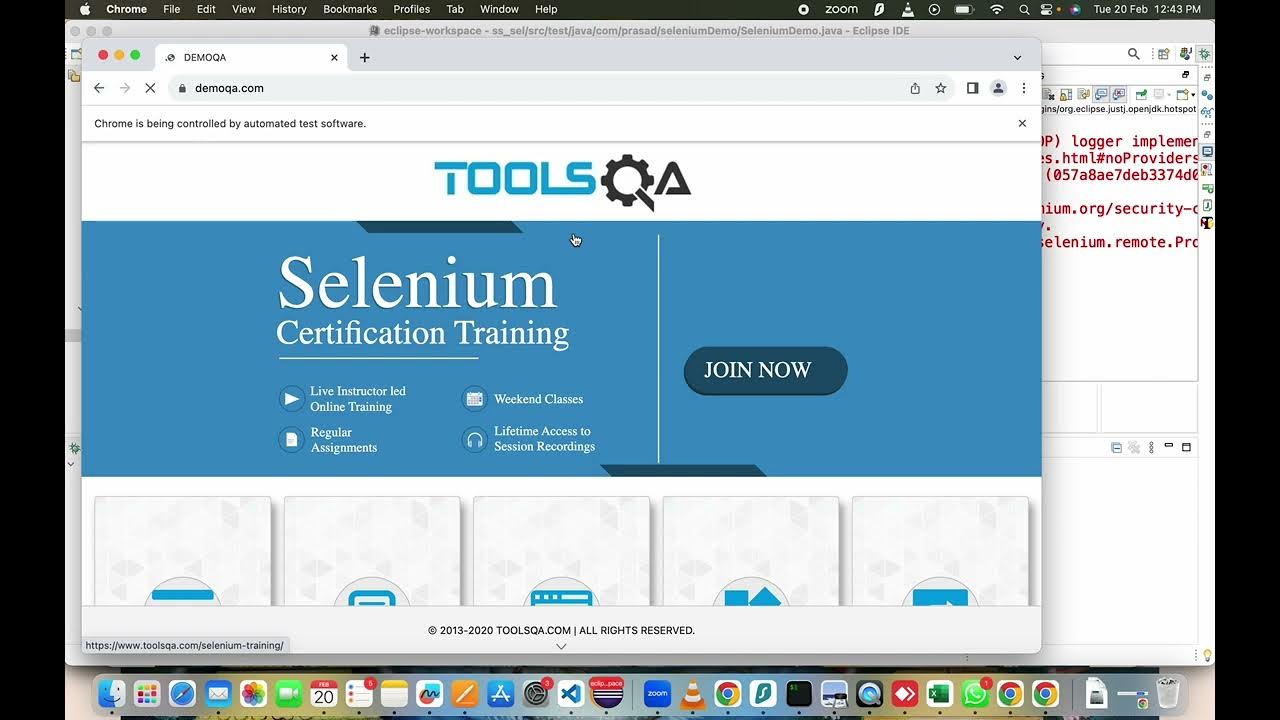 Selenium Locators and Navigation commands | Durga Prasad - YouTube