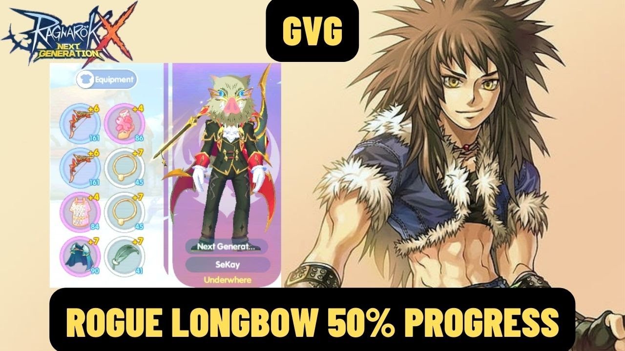 ROGUE - STALKER - SHADOW CHASER LONGBOW GVG | RAGNAROK X NEXT ...