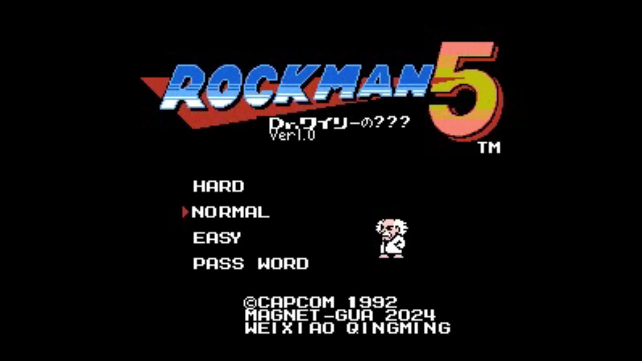 Mega Man Hack Longplay - Rockman 5 Wily's ??? - YouTube