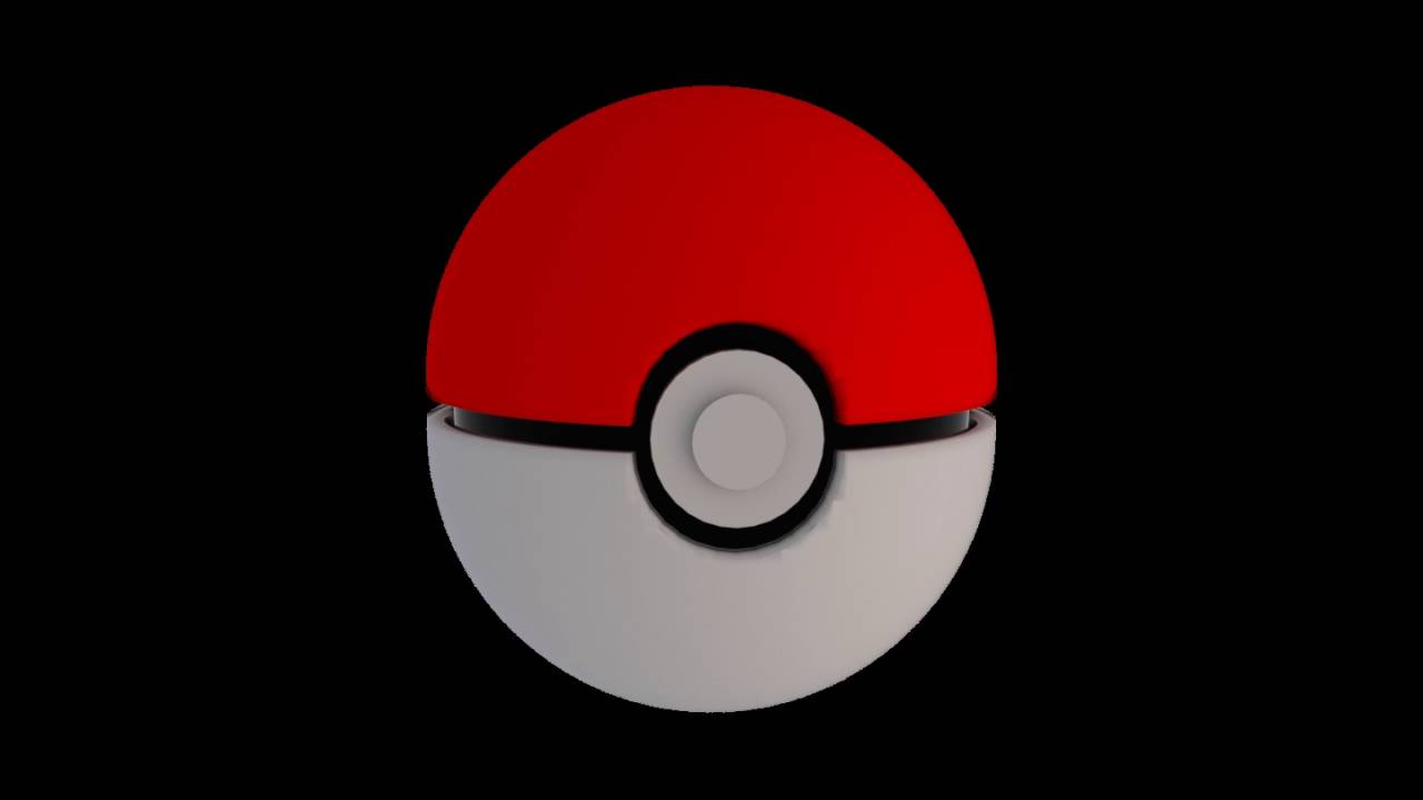 Blender: Pokeball floating in space - YouTube