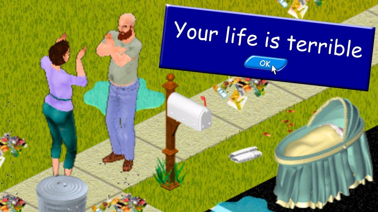 Fixing the Newbies' miserable lives in The Sims 1 - YouTube