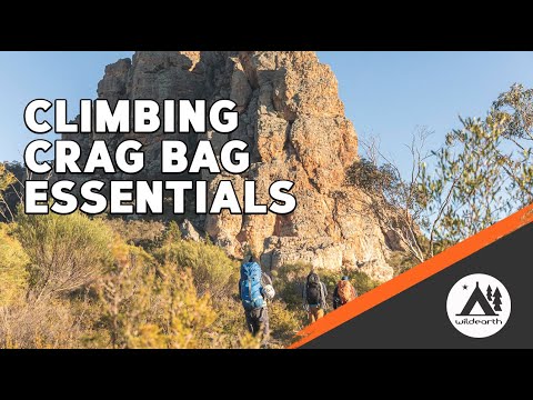 CLIMBING CRAG BAG ESSENTIALS - YouTube