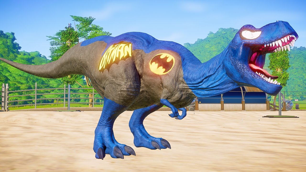 DINOSSAURO REX do BATMAN 1966 | Jurassic World Evolution 4K 🦖 Jogo de ...