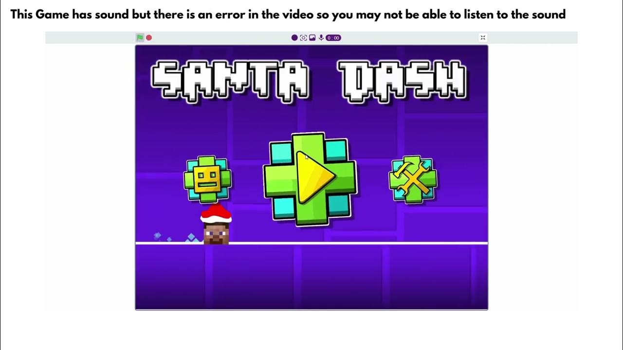 Santa Dash | Christmas Coding Challenge | PictoBlox - YouTube