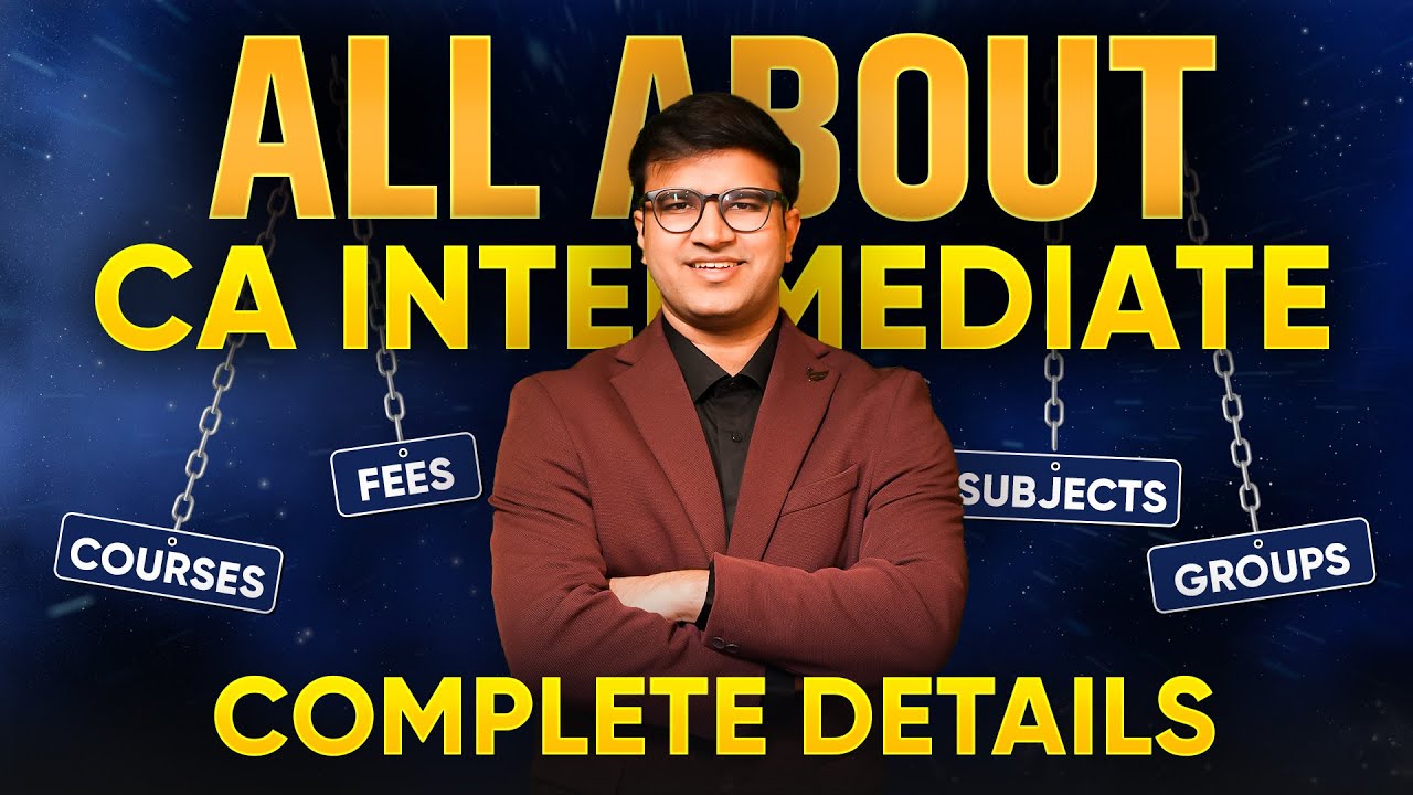 All about CA Intermediate How to prepare for CA Inter May 26? Indresh Gandhi - YouTube