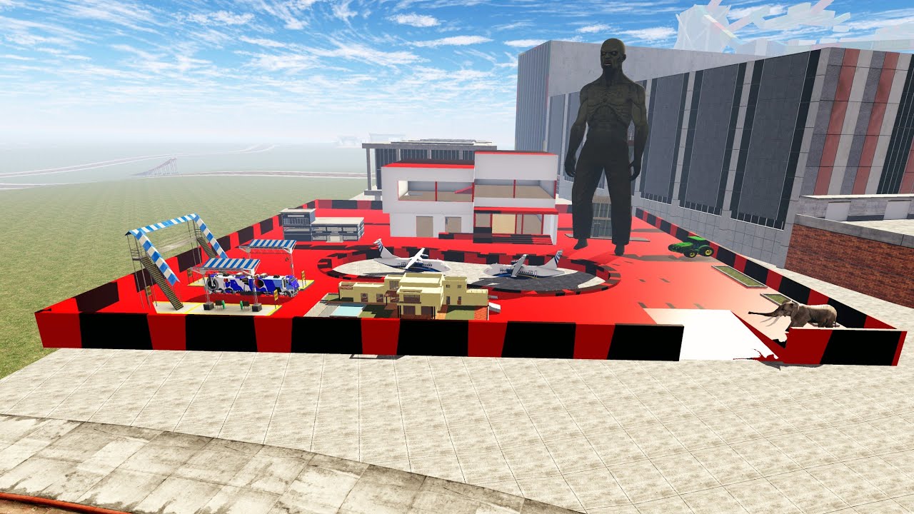 Franklin Build Tiny City in - INDIAN BIKES DRIVING 3D - YouTube