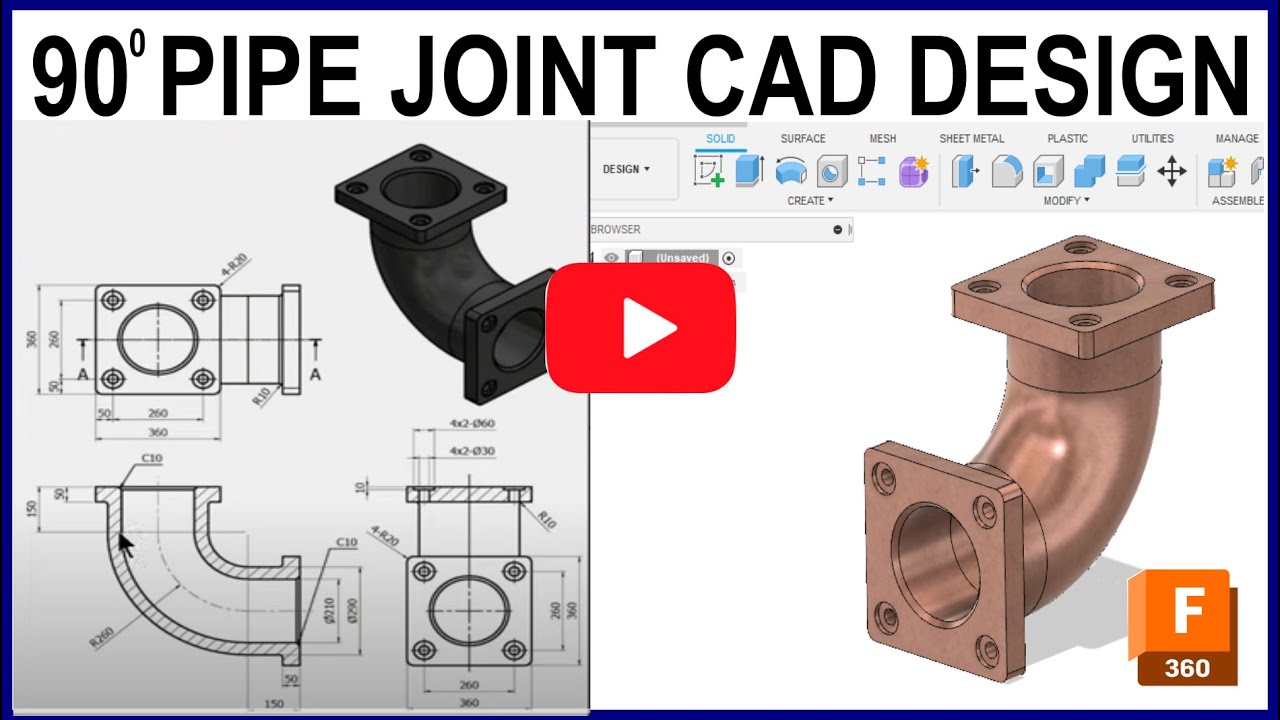 Fusion Tutorial Exercise For Beginners Explained Step By Step Using Commands And Graphics Youtube