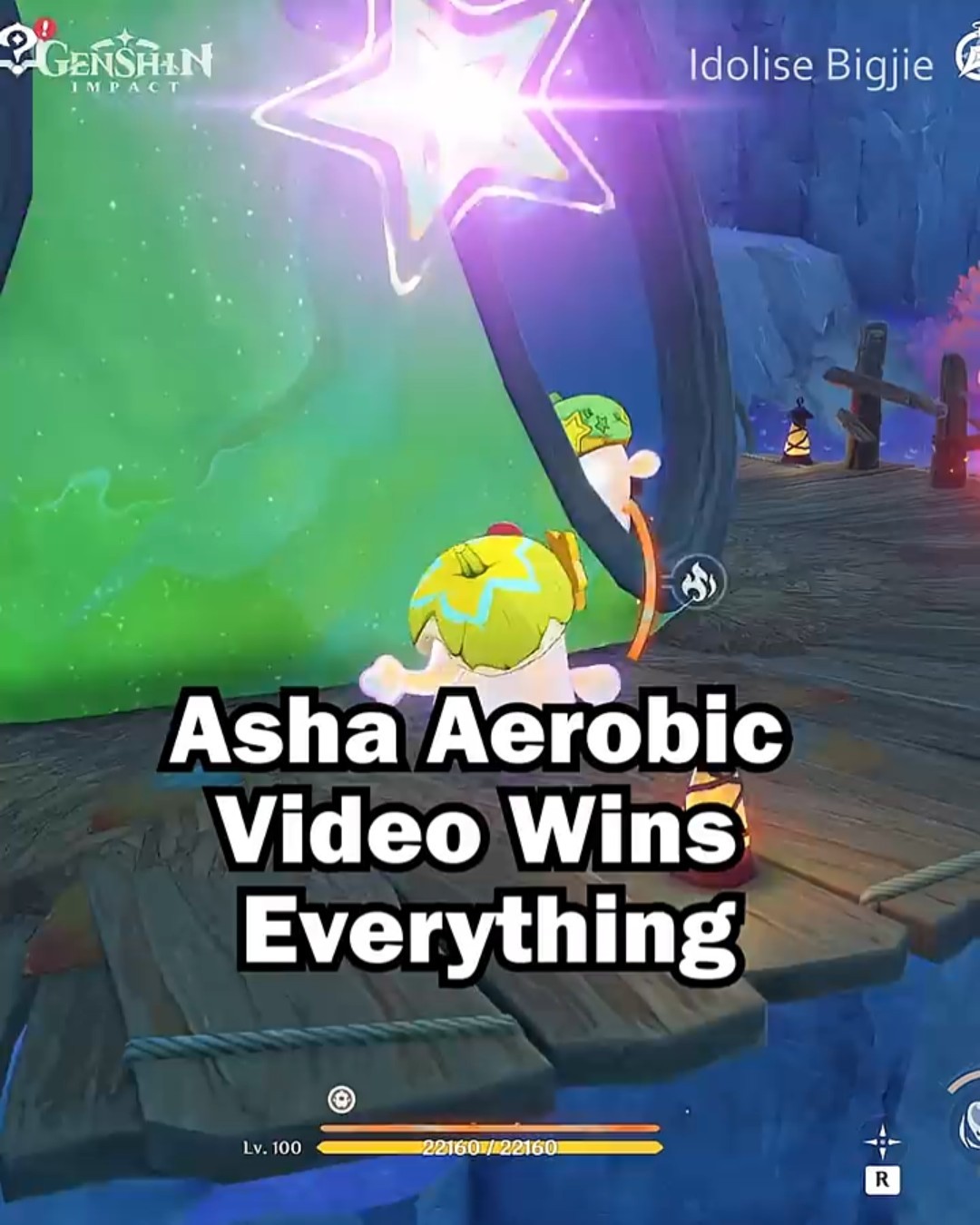 Asha Aerobic video wins everything - YouTube