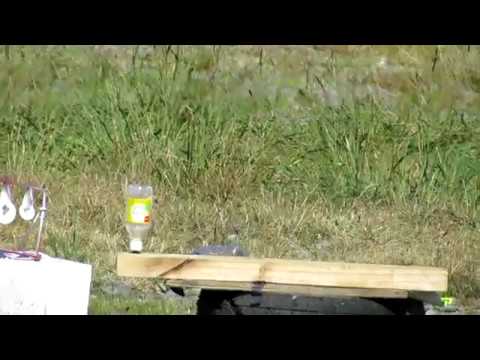 Shooting Reactive exploding targets with 22lr subs - YouTube