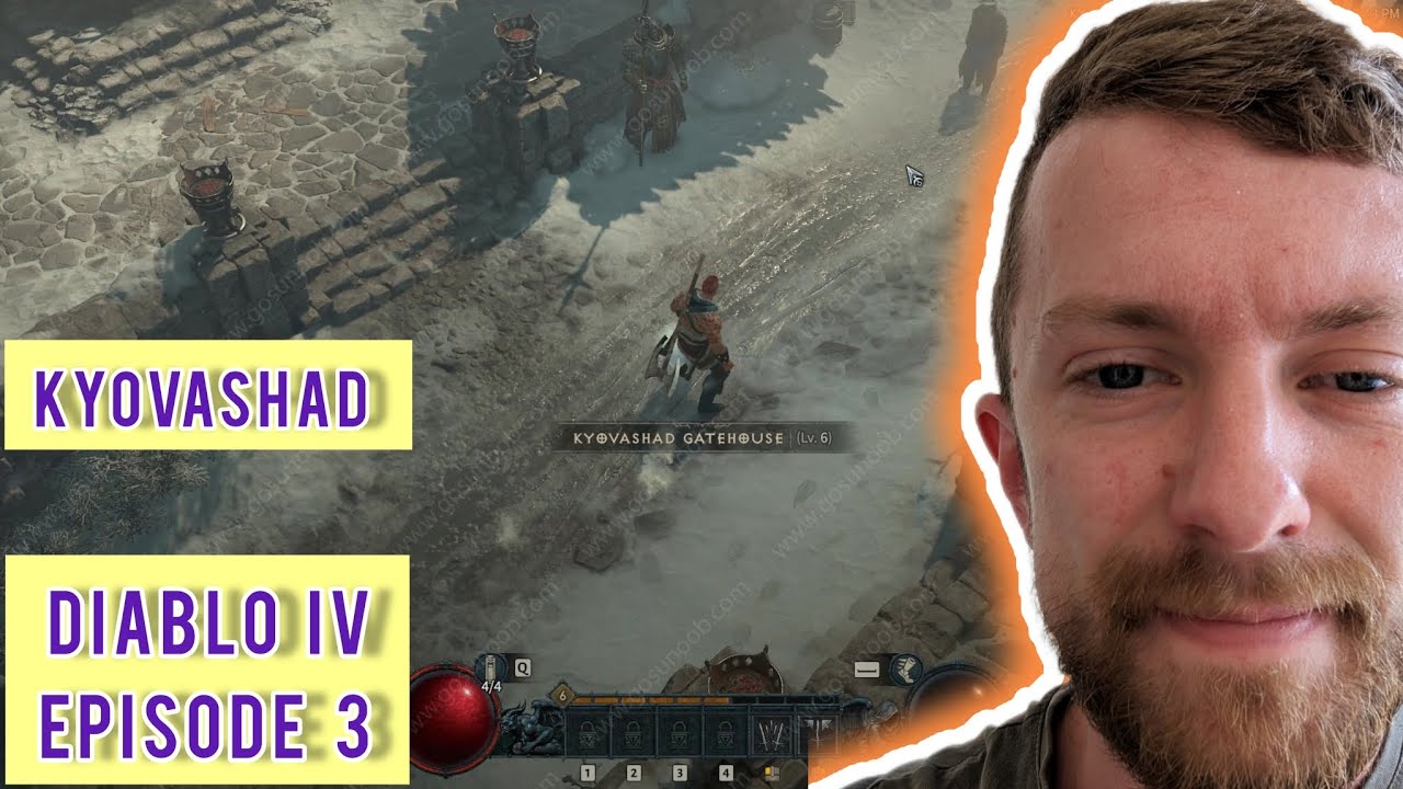 [DIABLO IV] Arriving at Kyovashad - (Playthrough Episode 3) - YouTube