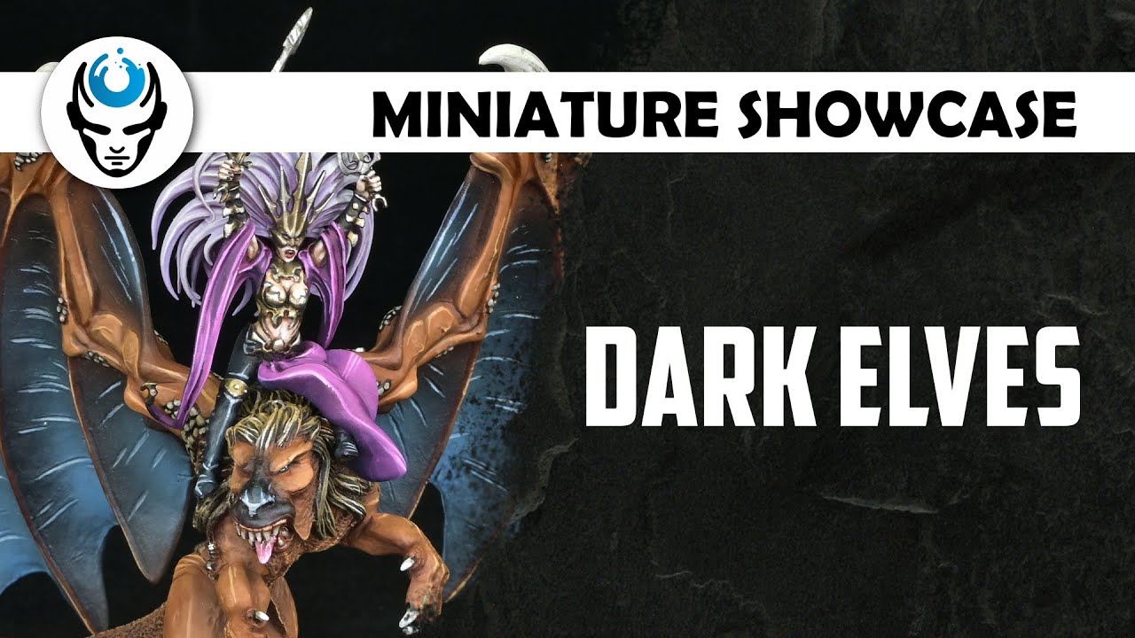 DARK ELVES - LVL 5 MINIATURES SHOWCASE 4K - YouTube