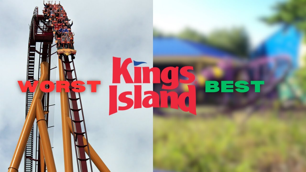 Ranking All The Roller Coasters At Kings Island! - YouTube
