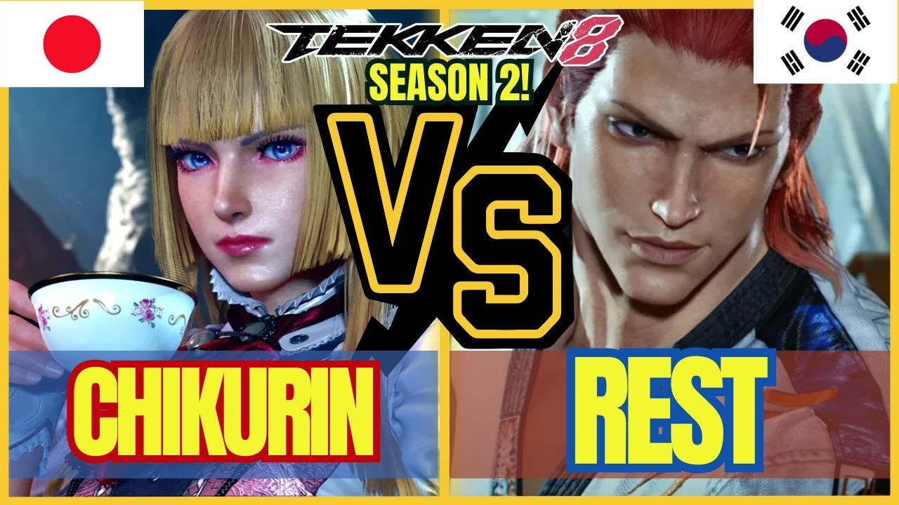 Tekken 8 Season 2 CHIKURIN (LILI) VS REST (HWOARANG) High Level ...