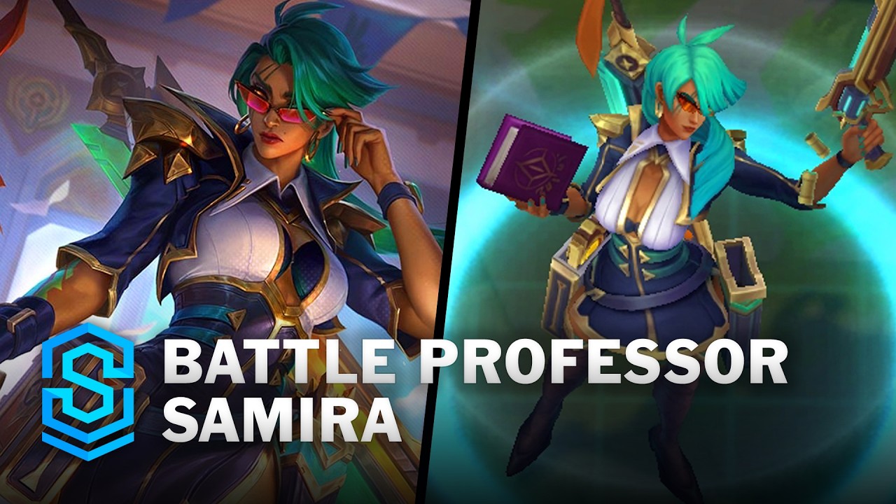 Battle Professor Samira Skin Spotlight - Pre-Release - PBE Preview ...