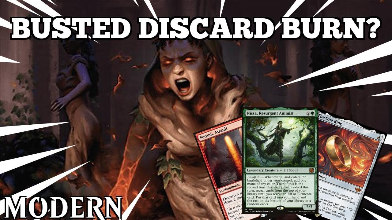 BUSTED DISCARD BURN? | Analyst Assault | Modern | MTGO - YouTube