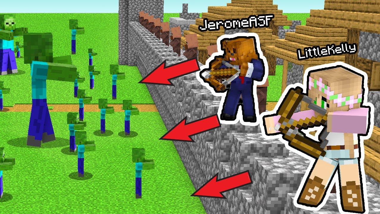 Defending our BASE from Zombies In The LEGO ®️ Minecraft ®️ Training ...