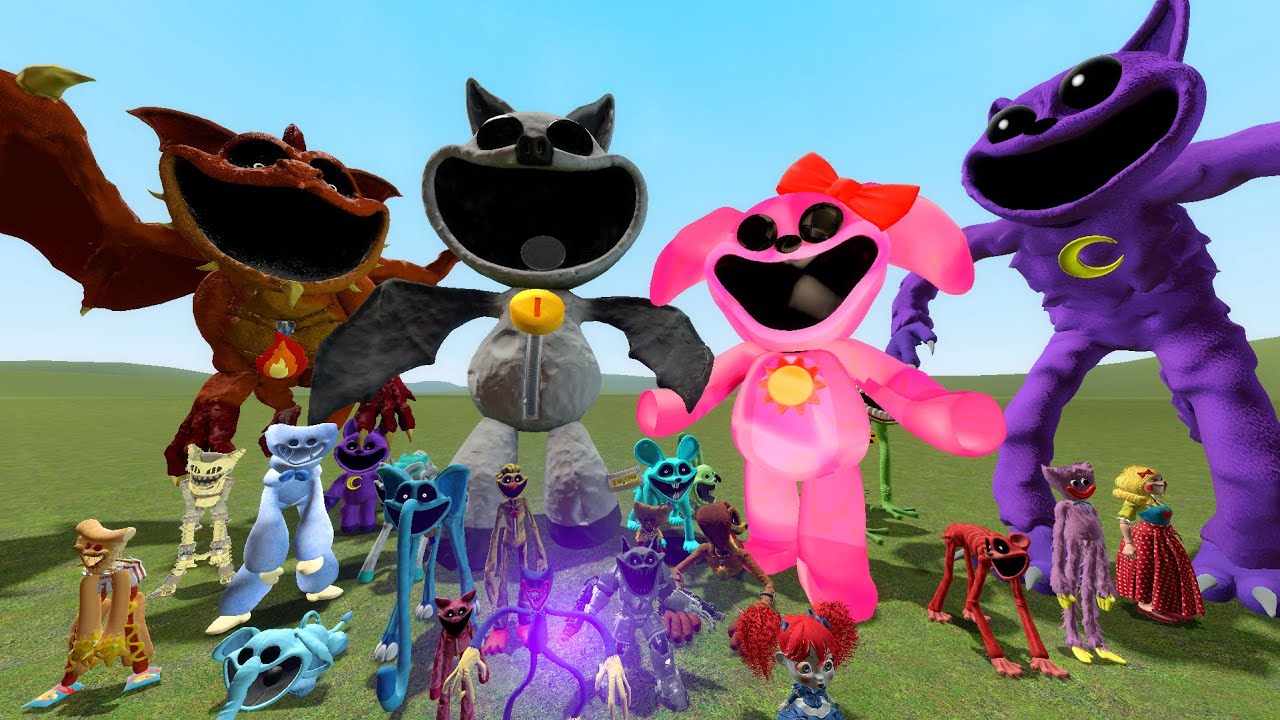 When Poppy PlayTime Challenges Smiling Critters And Horror Monsters In ...