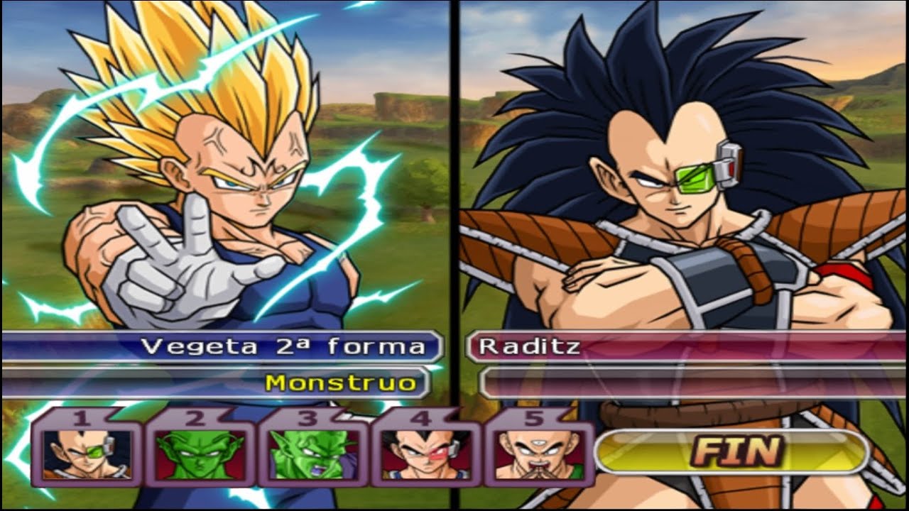Dragon Ball Z Budokai Tenkaichi 3 Vegeta SSJ2 VS Raditz - YouTube
