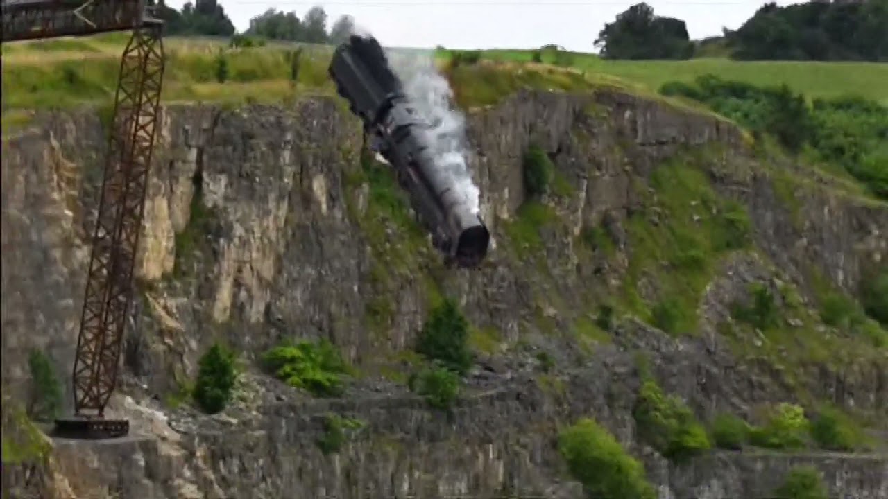 Mission: Impossible films Derbyshire quarry train crash (UK) - ITV News ...