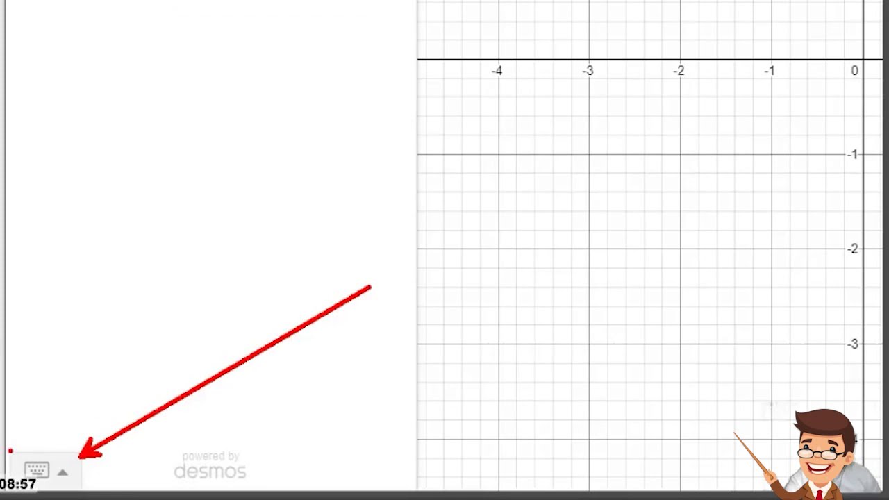 quadratic function on desmos - YouTube
