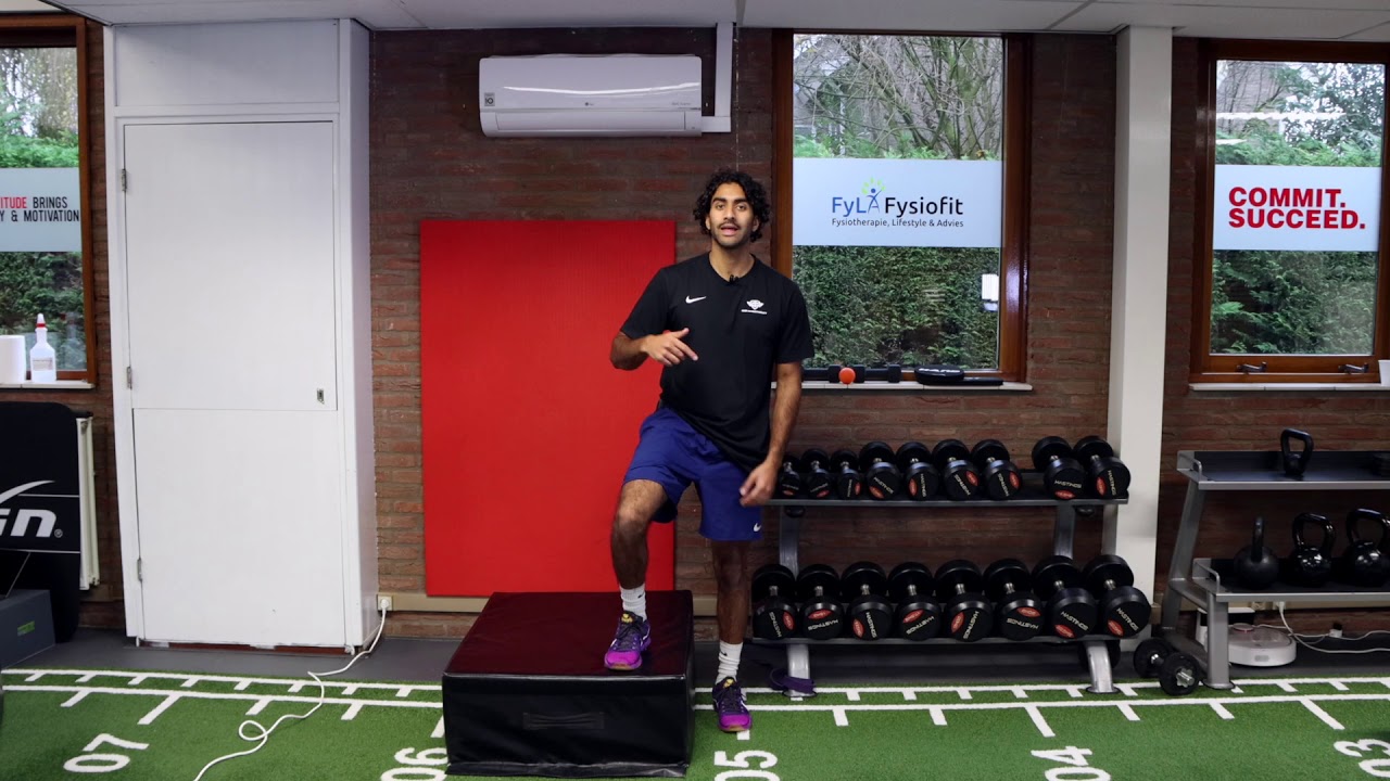 Deep Physio | Single Leg Box Hops - YouTube