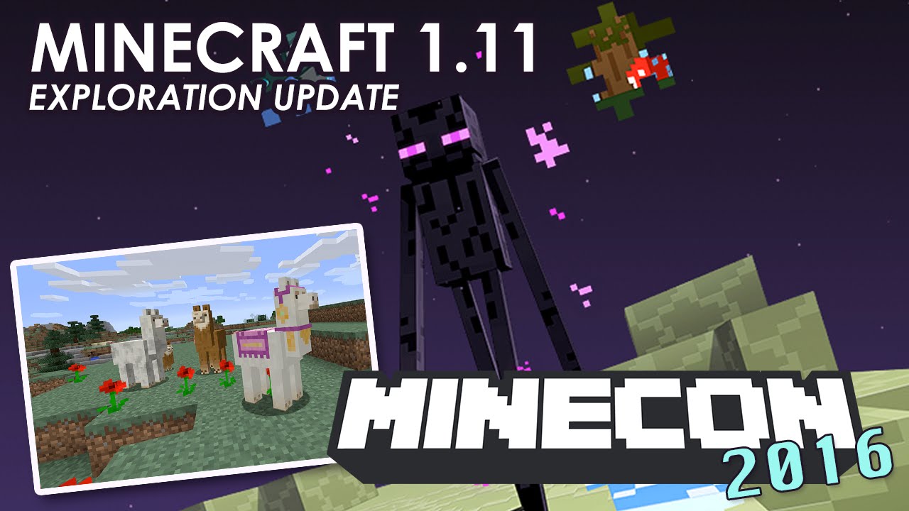 Minecraft 1.11 – The Exploration Update. Novedades Minecon 2016 - YouTube