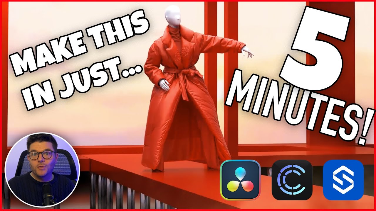 Build animated 3D fashion scene in 5 minutes with FREE software? YES ...