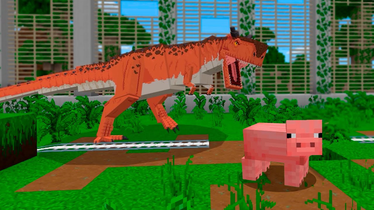 NOVO DINOSSAURO INCRÍVEL NO MINECRAFT !! - JURASSIC WORLD #6 - YouTube