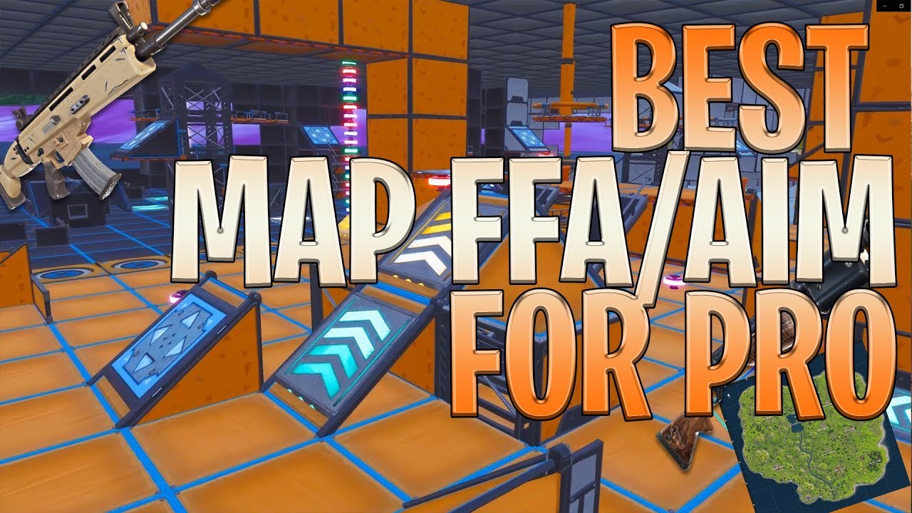 BEST MAP FFA AIM PRO FORTNITE - YouTube