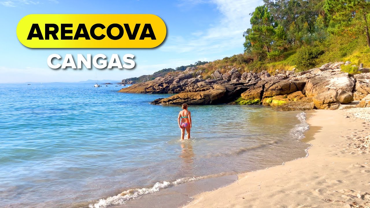 Descubre la PLAYA de AREACOVA - Un Paraíso Oculto en CANGAS - YouTube