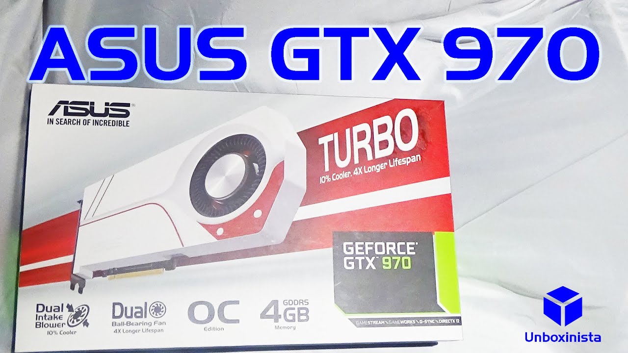 ASUS Turbo GEFORCE GTX 970 GPU - YouTube
