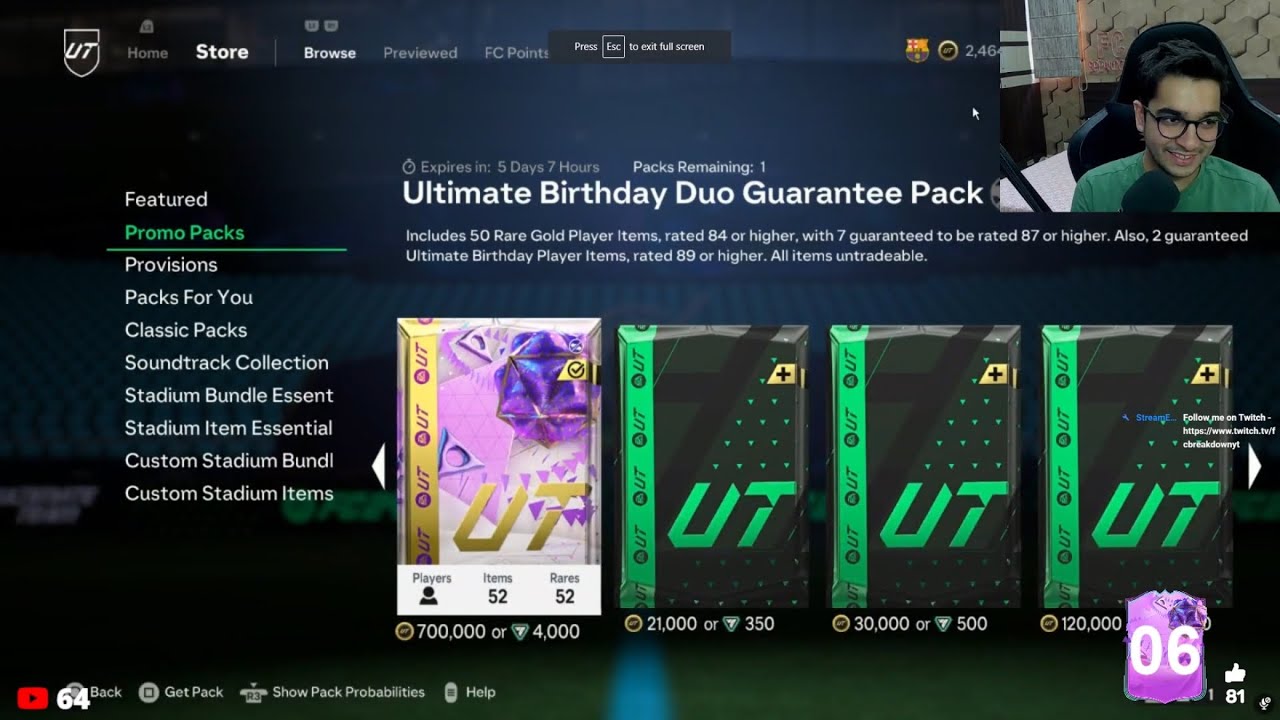 *FIRST* 700K ULTIMATE BIRTHDAY DUO PACK - YouTube