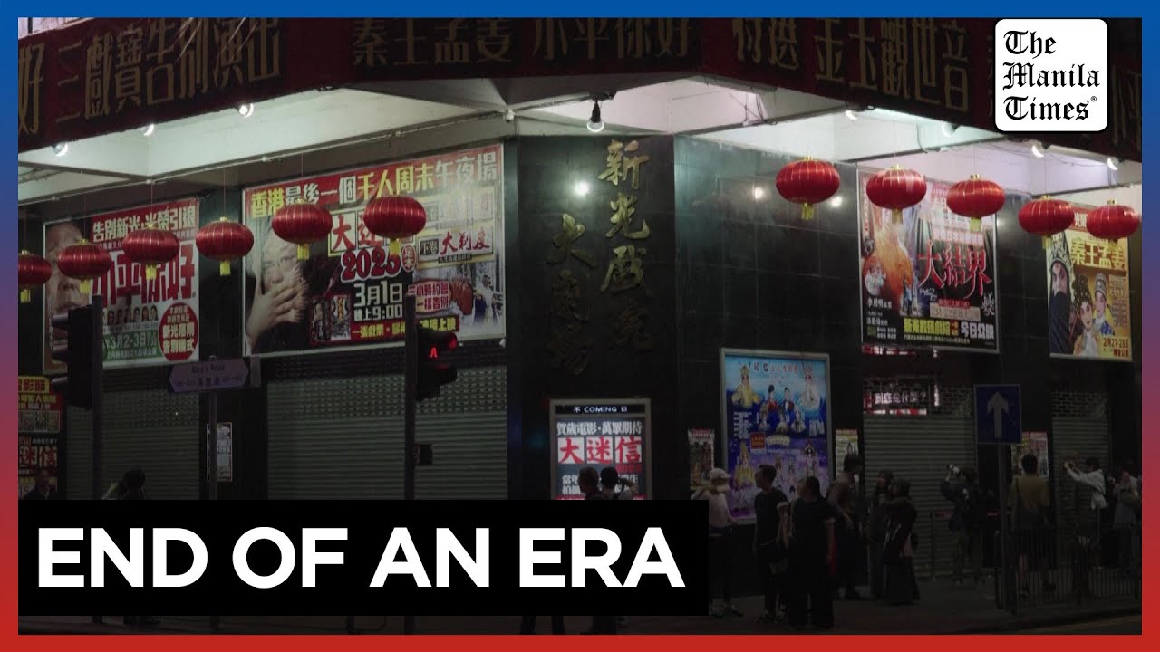 Hong Kong's iconic Sunbeam Theater bids farewell after 52 years - YouTube