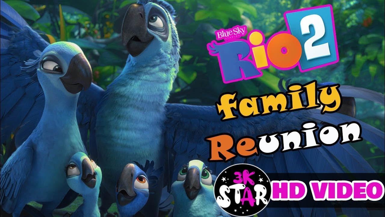 RIO - Movie 2 (2014) - Jew's family reunion scene | clip - 6 - YouTube