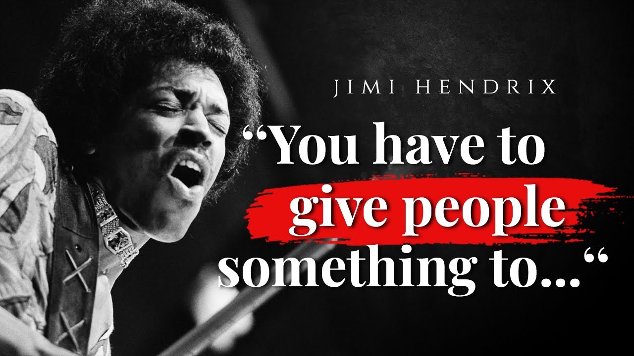 Jimi Hendrix Quotes That You Should Know - YouTube