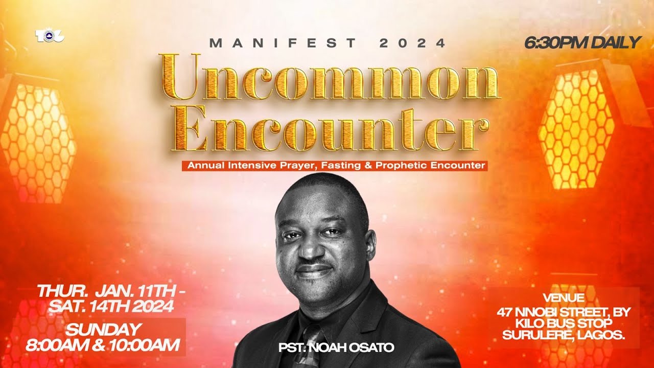 UNCOMMON VICTORY 2 || PASTOR NOAH OSATO || 14/01/24 || SECOND SERVICE ...
