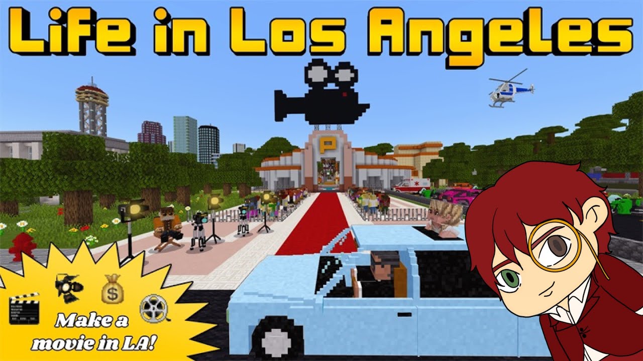 Minecraft Life in Los Angeles Part 1 [Vtuber] - YouTube