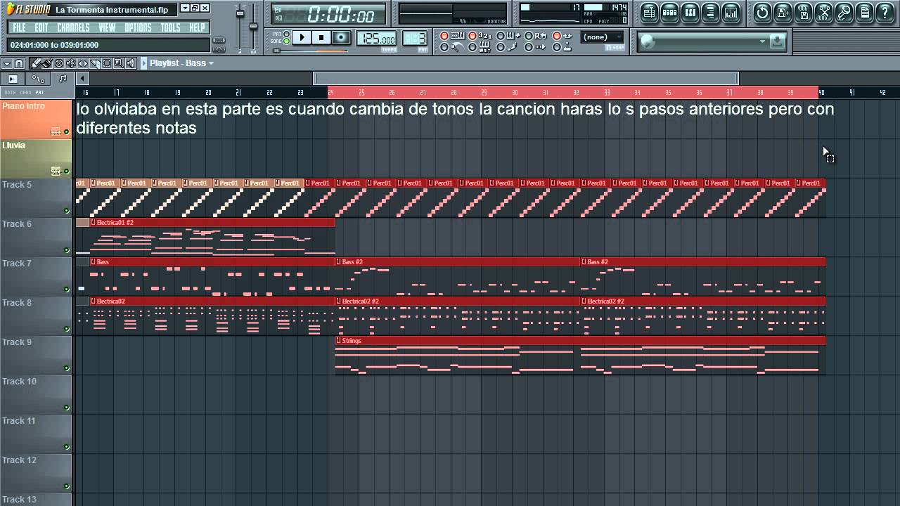 Tutorial Fl Studio 11: Como Crear Bachata - "La Tormenta" By Aventura - YouTube
