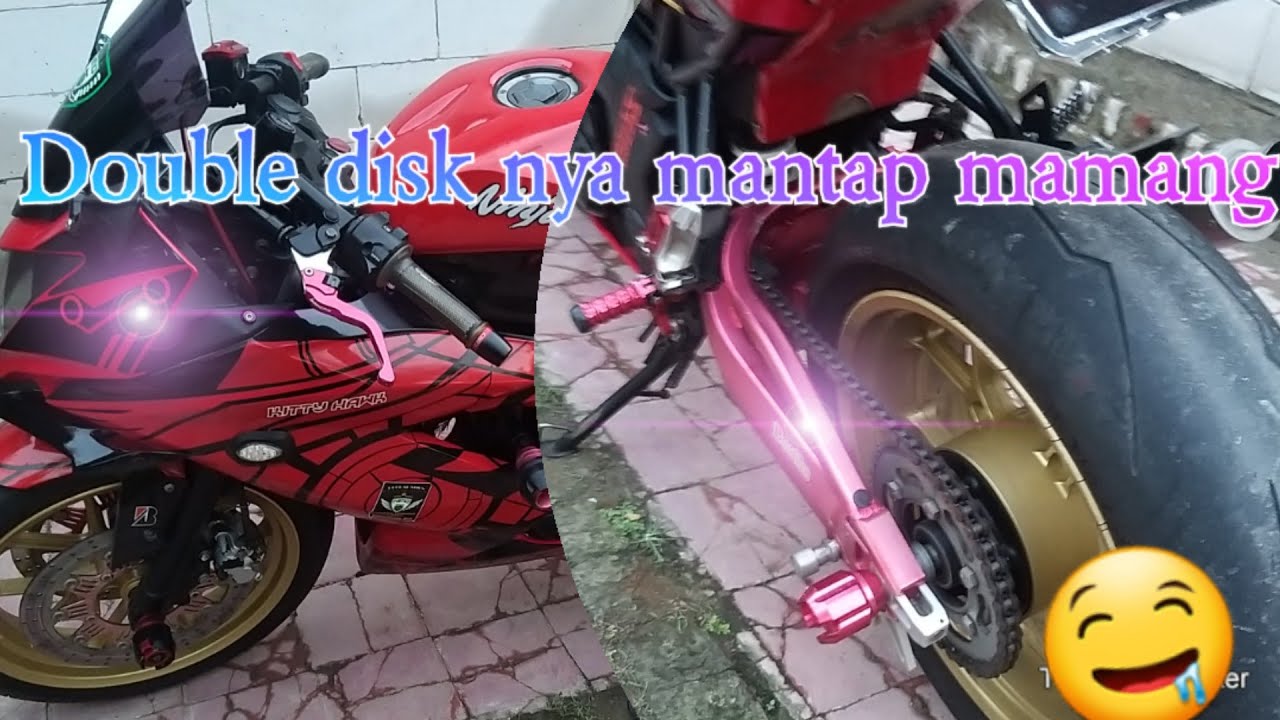 NINJA RR MONO/250SL pake double disk | MOGE LOOK mamang | Si Robot ...