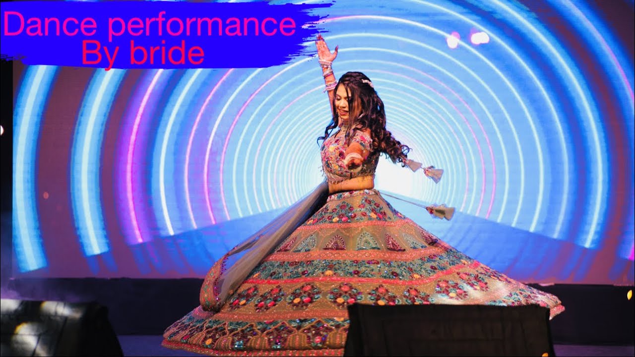 Dance performance by bride ||sangeet function part 2 ||dr.lajja patel ...