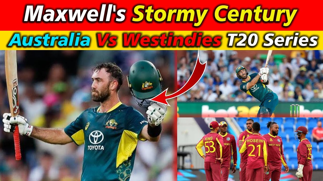 Maxwell's Stormy Century Australia's Aggressive Batsman😍 |SHANI SPORT ...