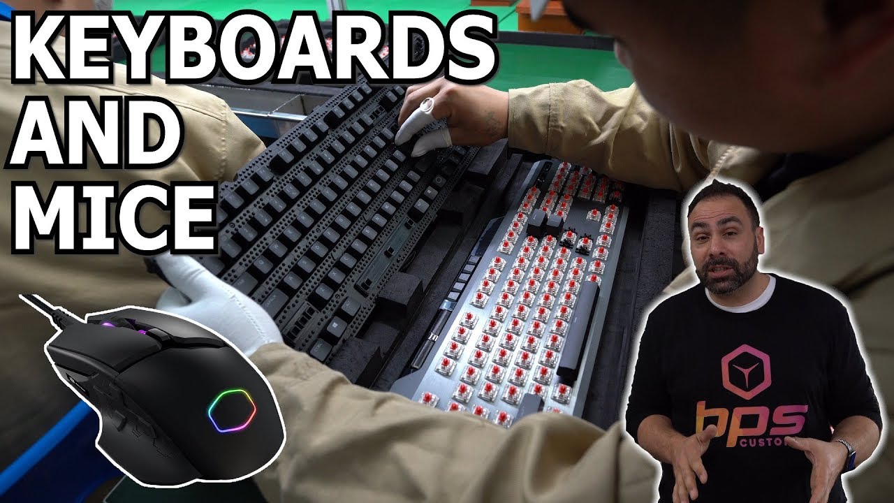 How Keyboards & Mice Are Made - China Factory Tour! - YouTube