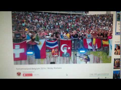 TOMORROWLAND 2016'DA TÜRK BAYRAĞI (ÖLÜRÜM TÜRKİYEM)