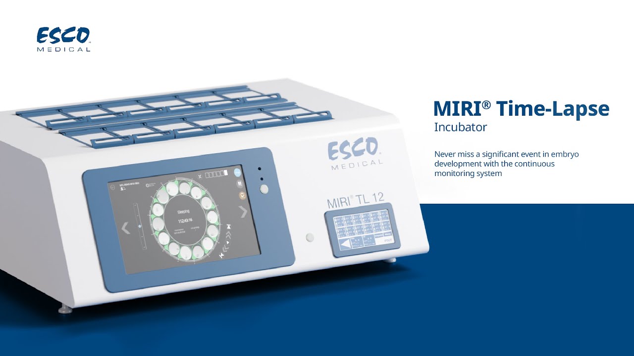 MIRI® Time-lapse Incubator | Esco Medical - YouTube
