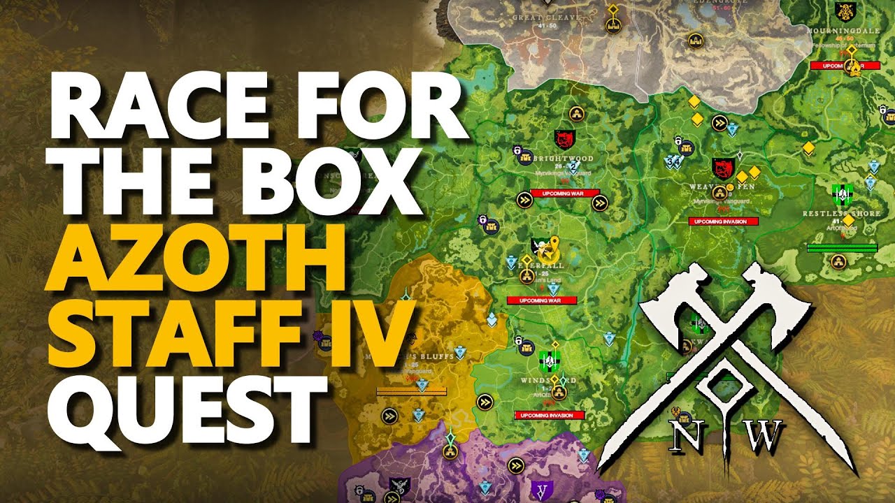 Race For the Box New World (Azoth Staff IV 4) - YouTube